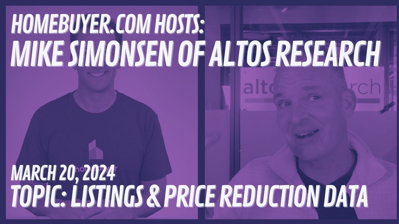 Altos Research’s Mike Simonsen on 31% of homes getting price reductions